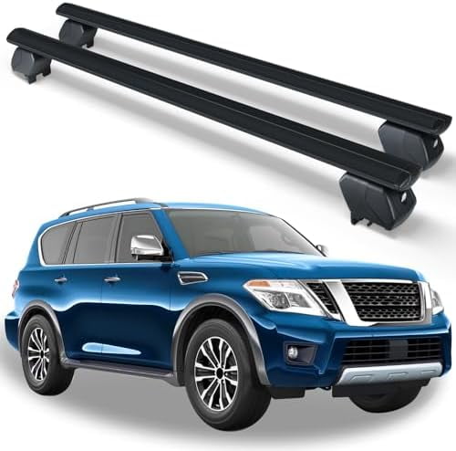 300 LBS Heavy Duty Roof Rack Cross Bars Compatible with 2017 2018 2019 ...