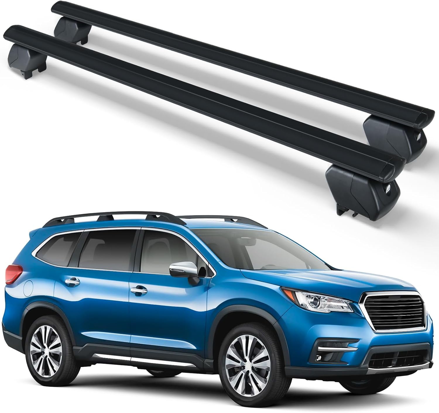 300 LBS Heavy Duty Roof Rack Cross Bars Compatible for 2019 2020 2021 ...