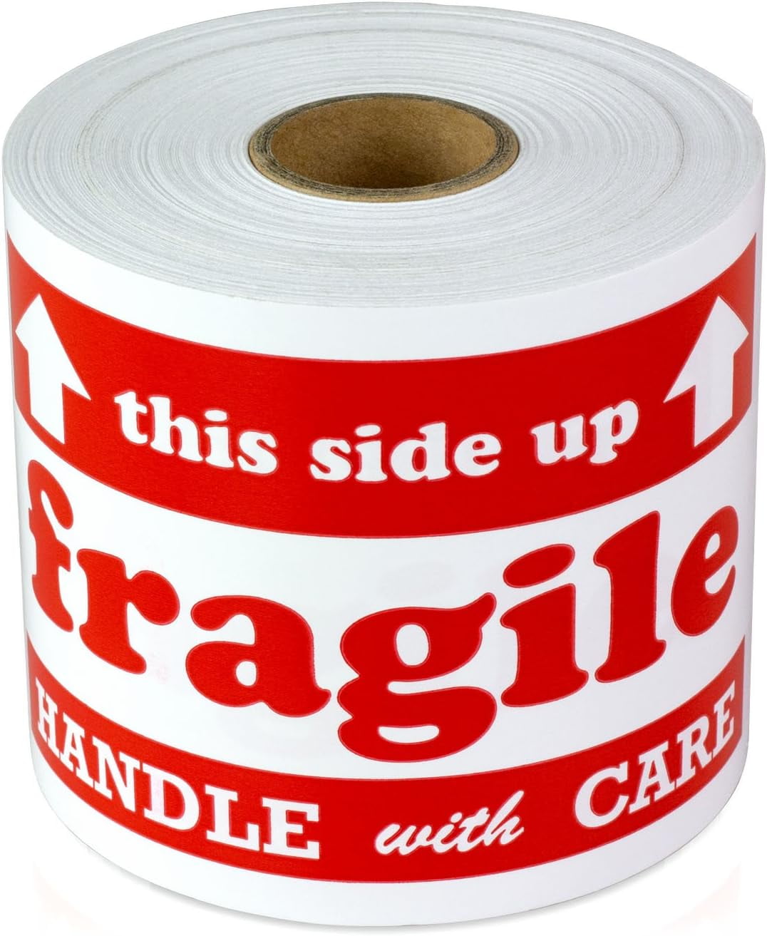 300 Labels - 3 x 5 inch Rectangle, This Side Up, Fragile, Handle with ...