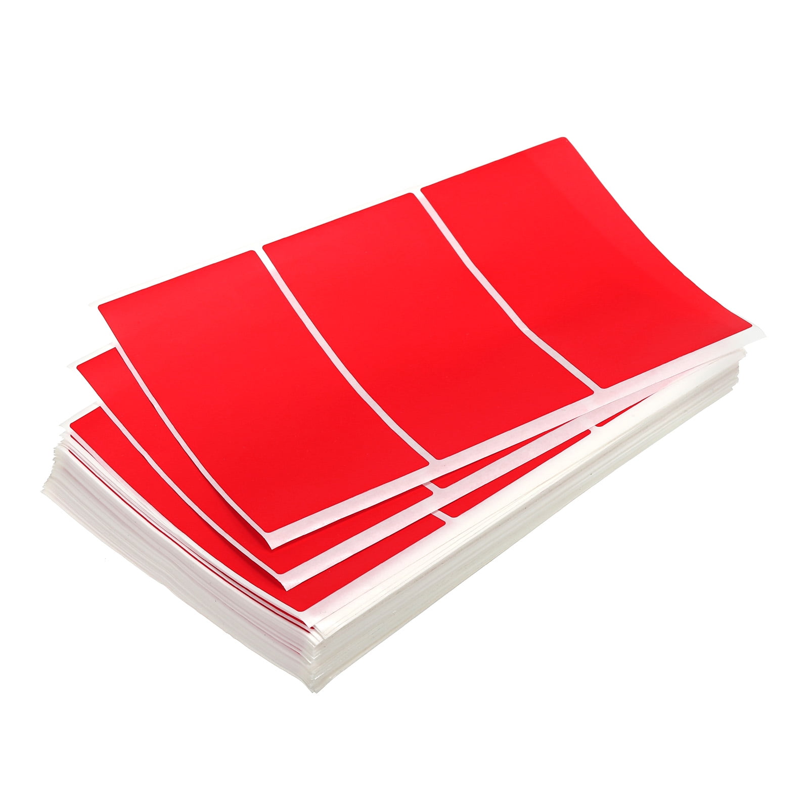 300 Labels Colored Rectangle Stickers, Color Code Sticker, 4x2 Inch ...