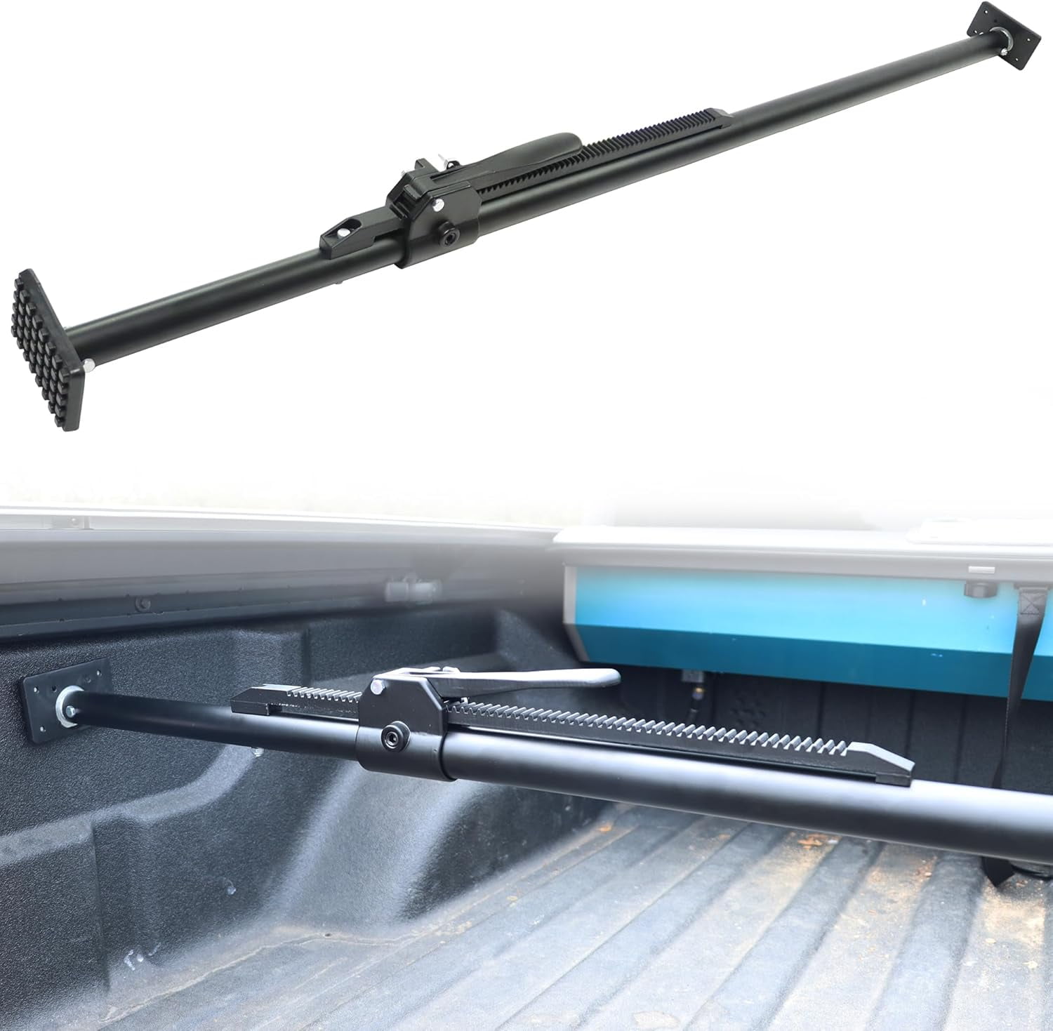 300 Lbs Load Capacity Cargo Bar Adjustable from 40" to 73" Width Bed ...