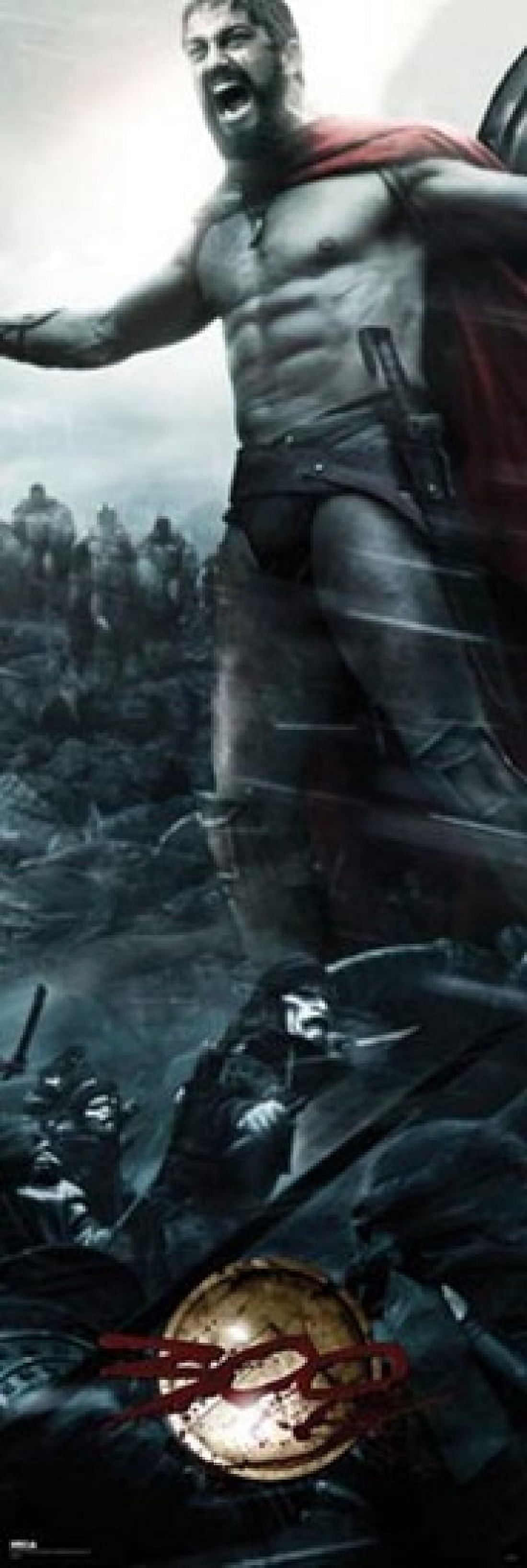 300 - Leonidas Montage Poster (21 x 62) - Walmart.com