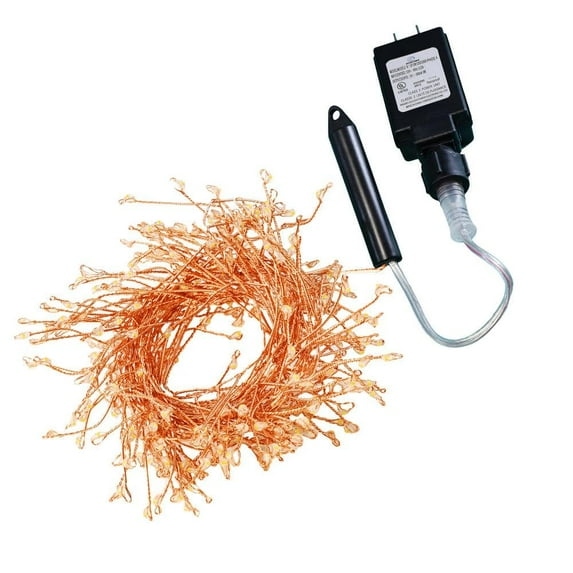 300-Lights LED Copper Electric Firecracker Fairy String Lights ...