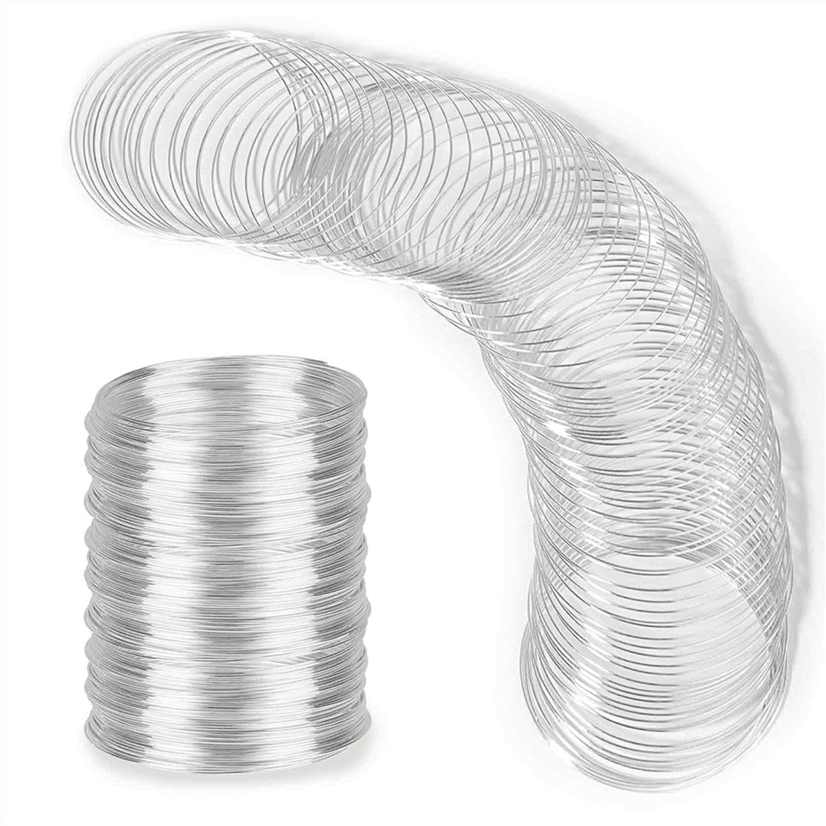 300 Loop Bracelet Wire Jewelry Wire Memory Beading Wire Bracelet Wire ...