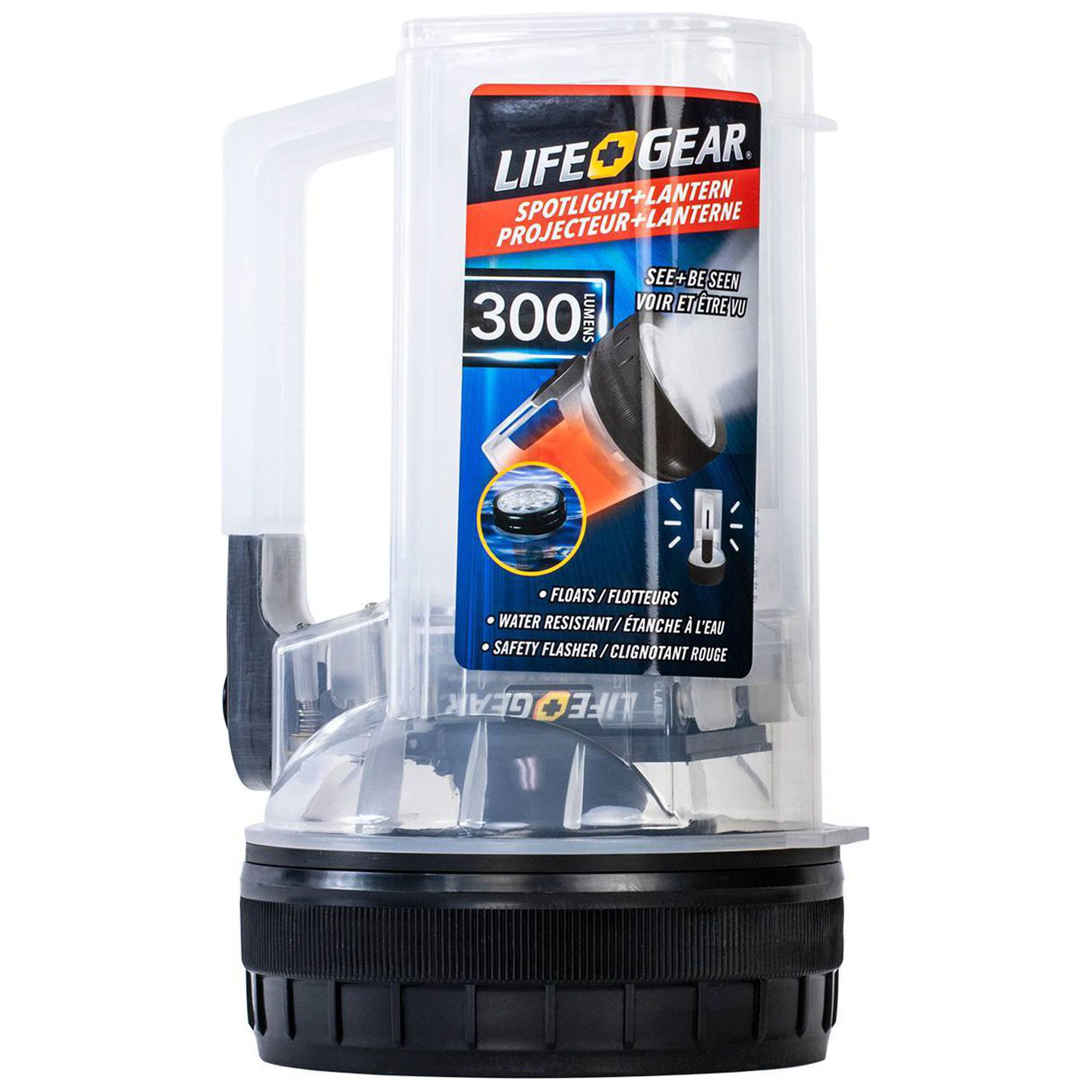 300 Lumen LED Spotlight Lantern: Portable Weather-Resistant Camping ...