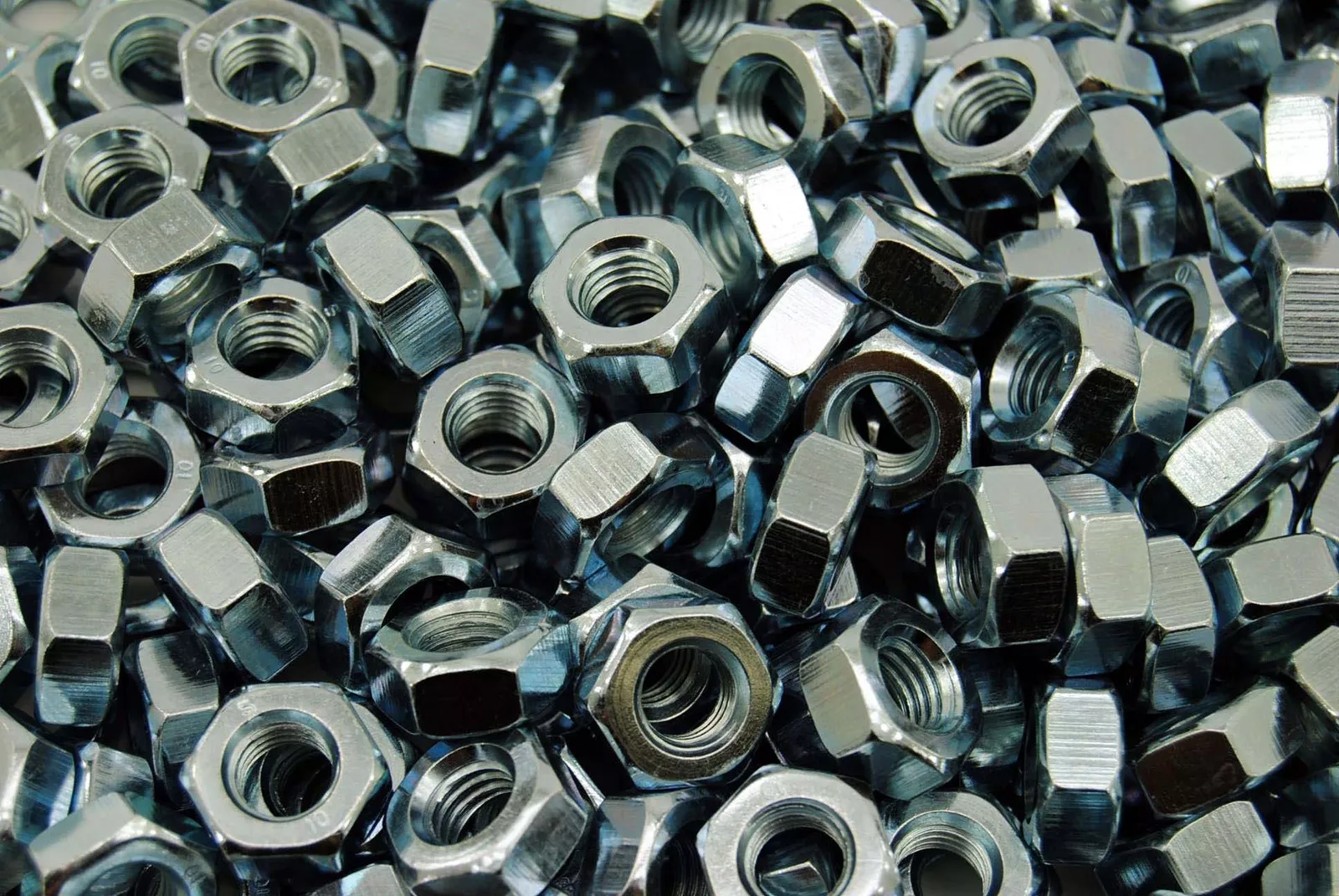 (300) M10-1.5 Metric Hex Nuts Class 10 Zinc 10mm DIN 934 - Walmart.com