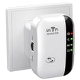 300 Mbps WiFi Extender Signal Booster for Home, Up to 5000sq.ft and 50 ...