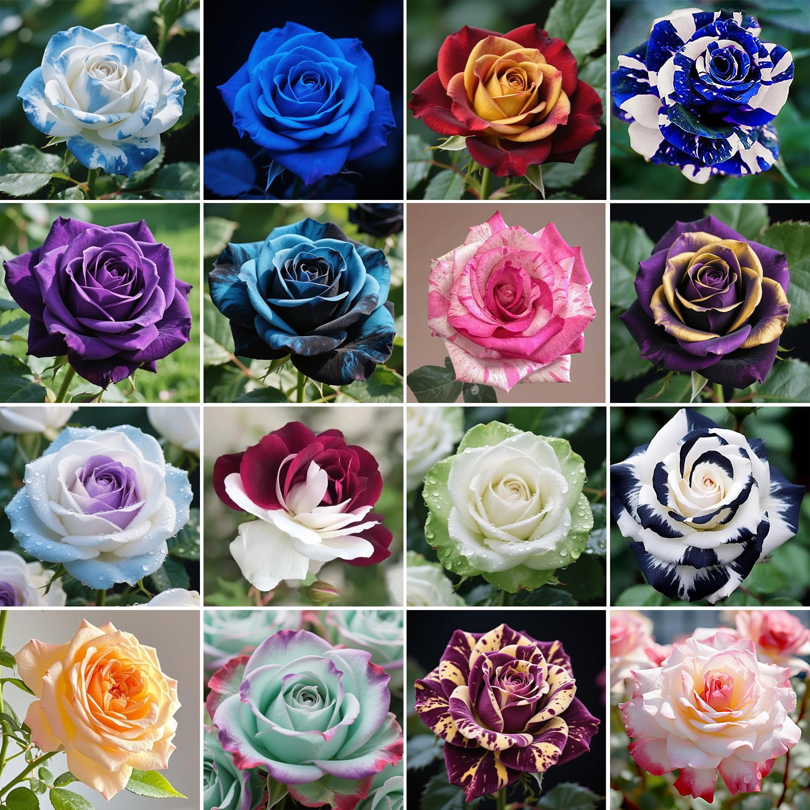300+ Mixed ClimbingEGSC Rose Seeds for Planting - Rare Exotic Blooming ...