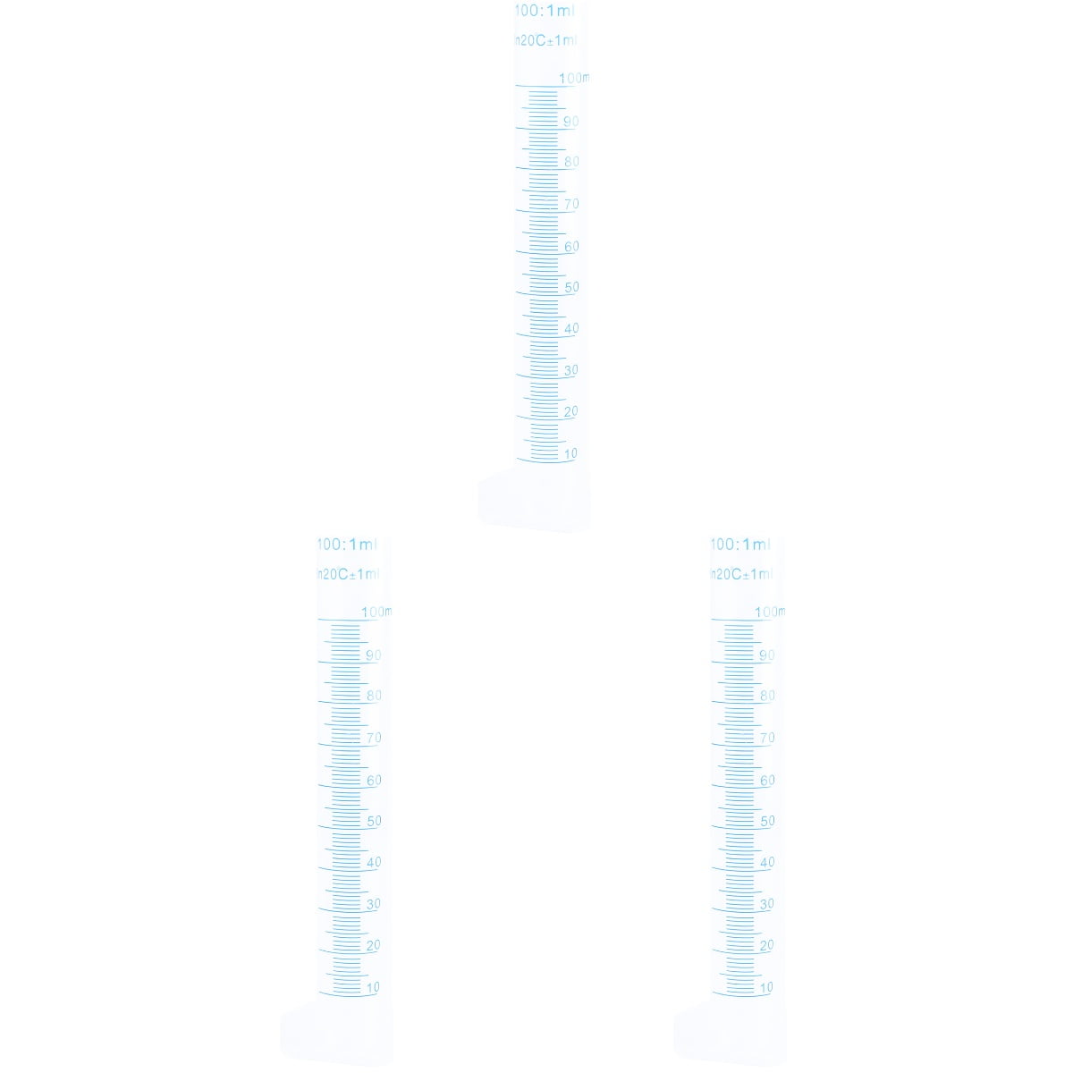 300 Ml Measuring Cylinder Graduated Liquid Cups 100ml Break-resistant ...