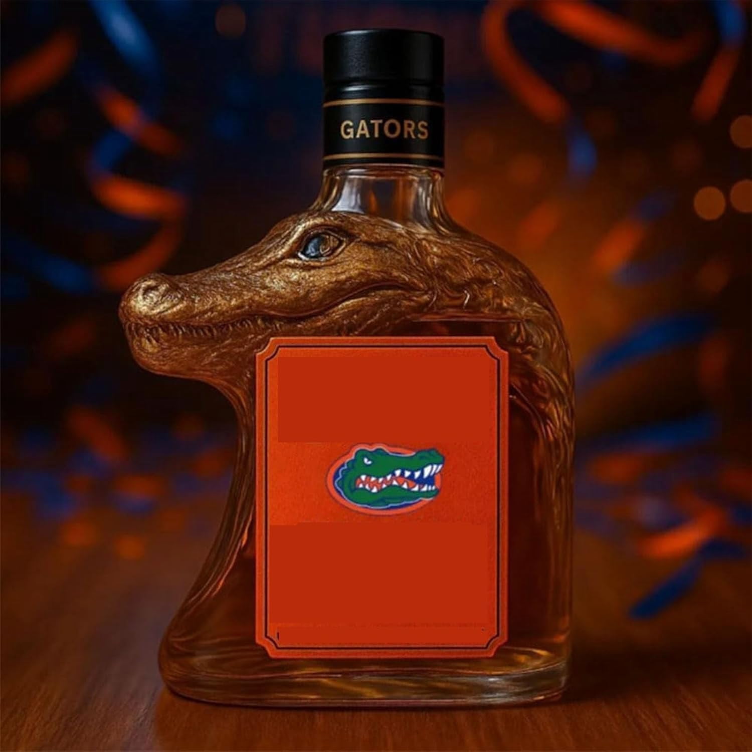 300 Ml Whiskey Decanter - Gator Bottle Funny Whiskey Decanter, Engraved ...