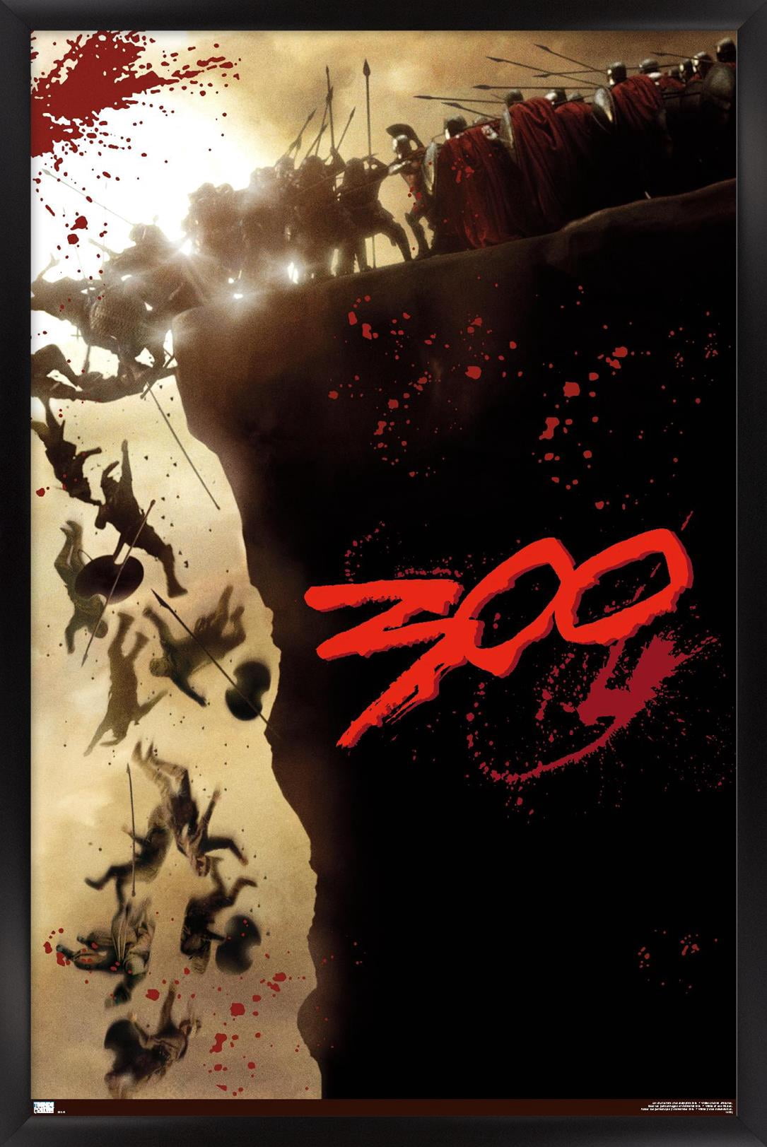300 - One Sheet Wall Poster, 22.375" x 34" Framed - Walmart.com