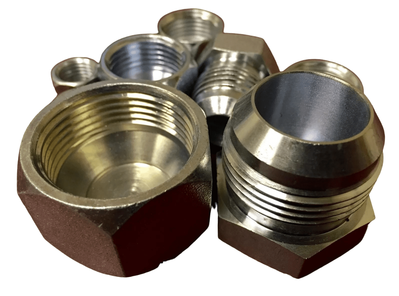 300 PC LOT JIC CAP AND PLUG HYDRAULIC FITTINGS BUNDLE AN 37 DEGREE KIT ...