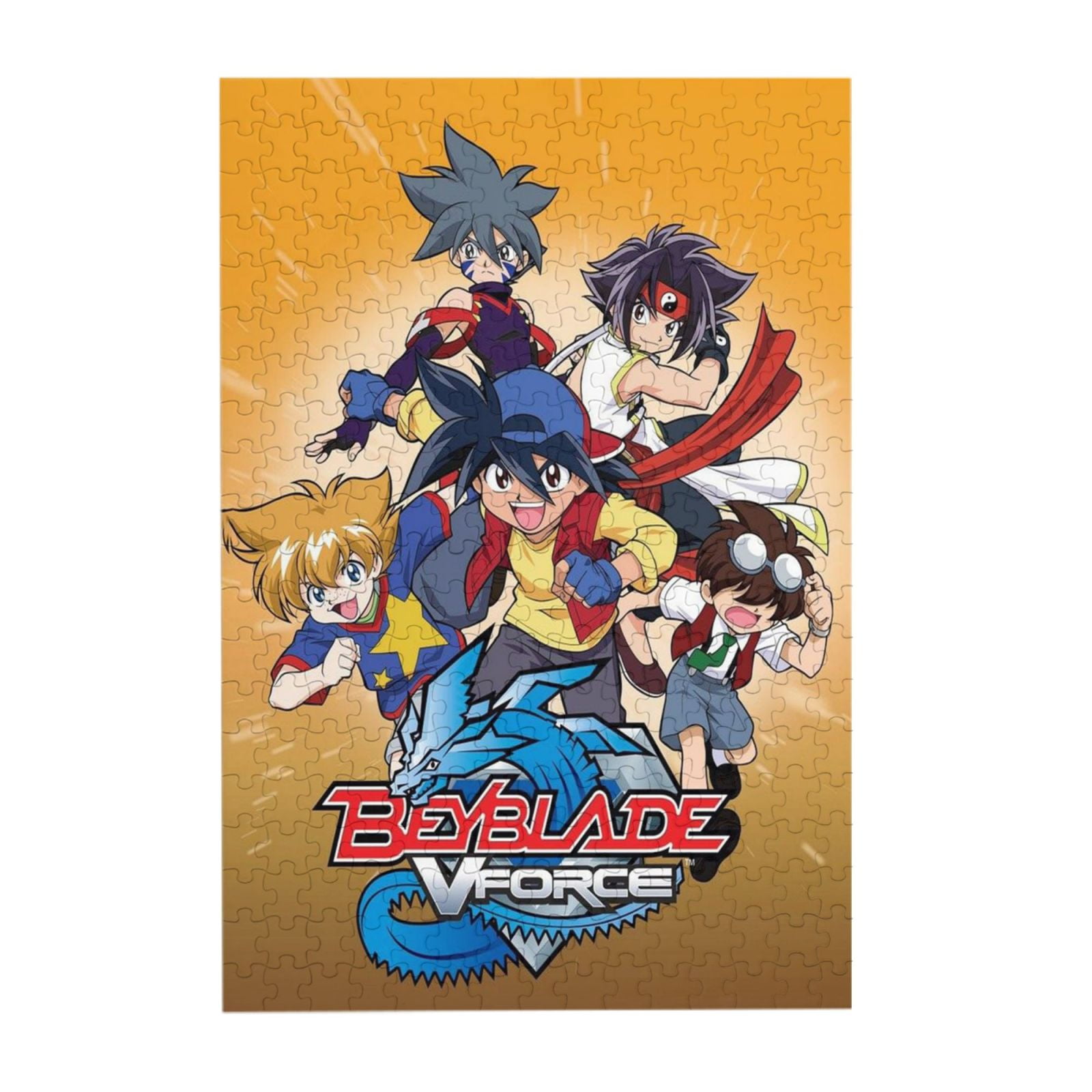 300 PCS Beyblade Burst Jigsaw Puzzles Cartoon Jigsaw Puzzle Funny ...