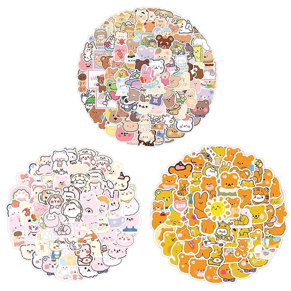 300 Pcs Cute Animal Stickers Water Bottle Stickers For Kids Laptop ...