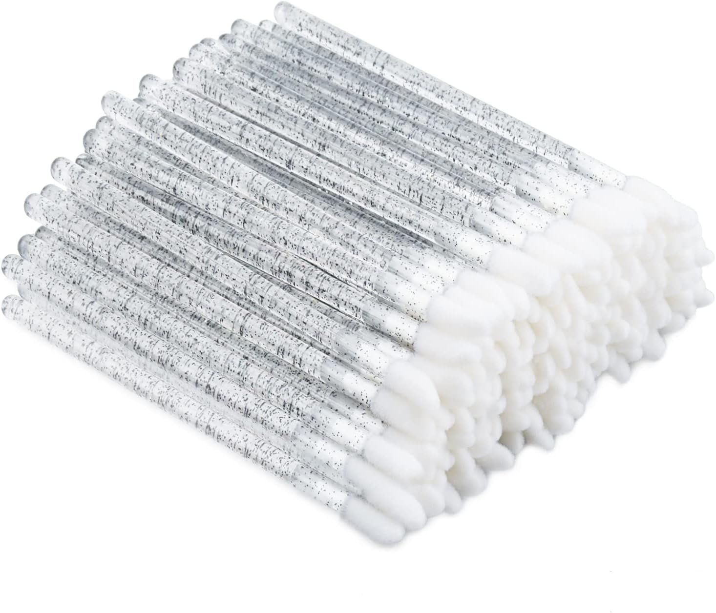 300 PCS Disposable Lip Gloss Applicators - Crystal Black Lipstick ...