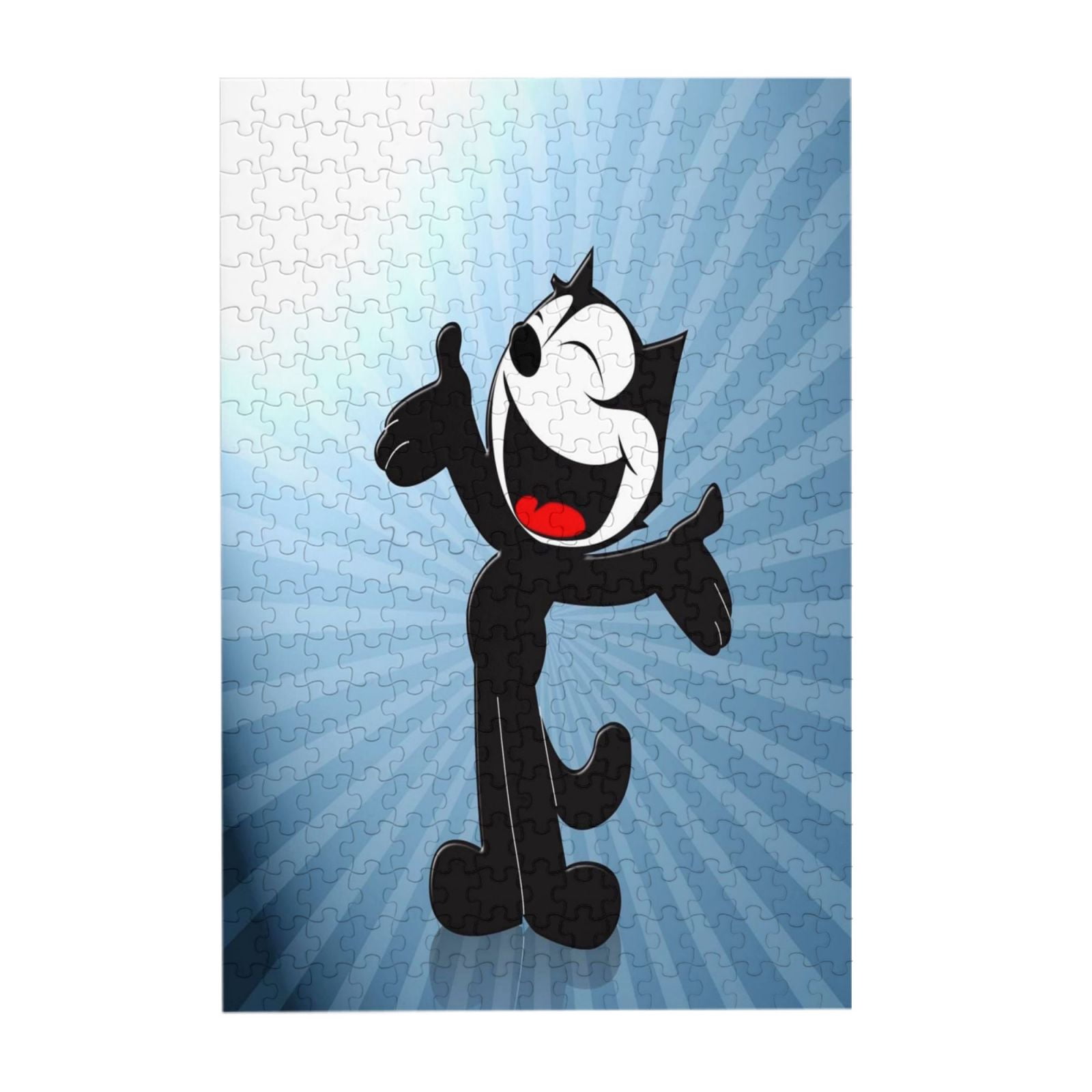 300 PCS Felix The Cat Jigsaw Puzzles Cartoon Jigsaw Puzzle Funny ...