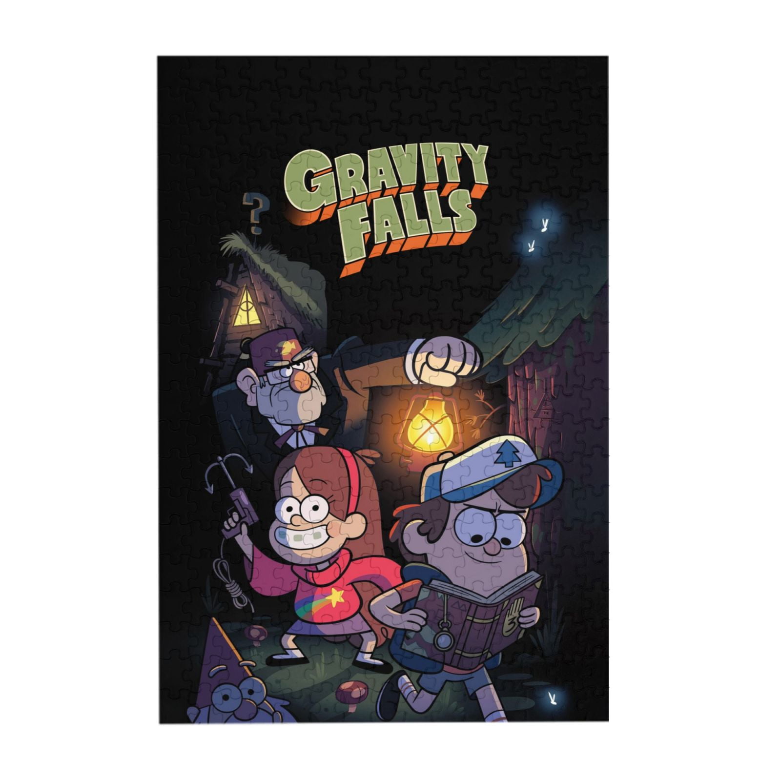 300 PCS Gravity Fall Jigsaw Puzzles Cartoon Anime Picture Puzzle ...