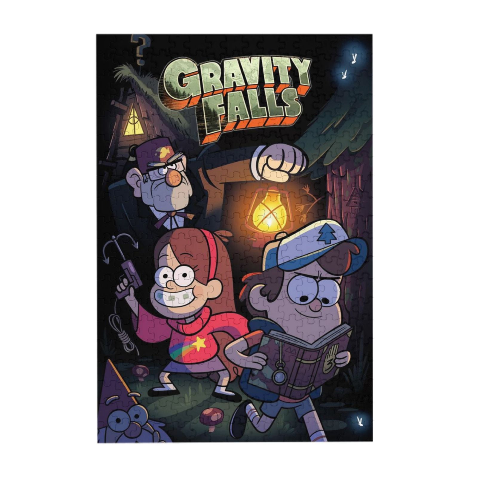 300 PCS Gravity Fall Jigsaw Puzzles Cartoon Anime Picture Puzzle ...