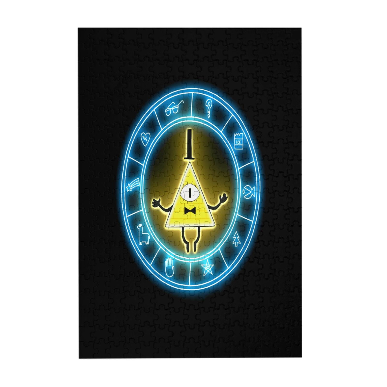 300 PCS Gravity Fall Jigsaw Puzzles Cartoon Anime Picture Puzzle ...