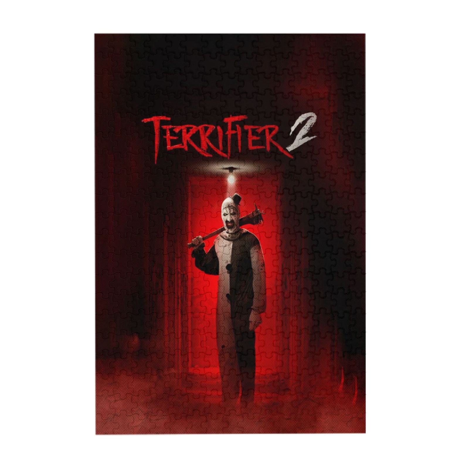 300 PCS Horror Movie Terrifier Jigsaw Puzzles Cartoon Jigsaw Puzzle ...