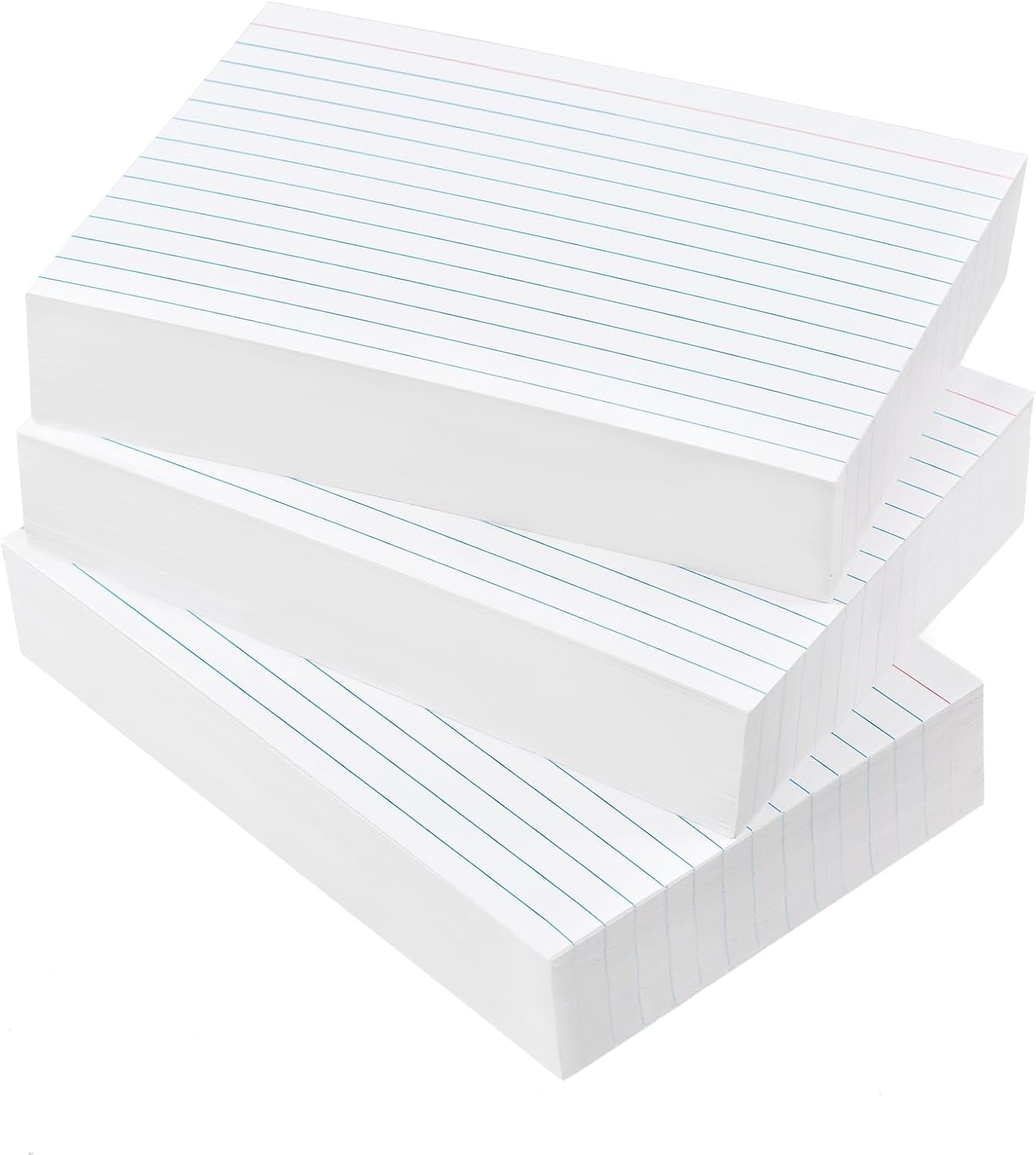 300 PCS Index Cards 4x6 Ruled - White Lined Note Cards 4 x 6 Flash ...