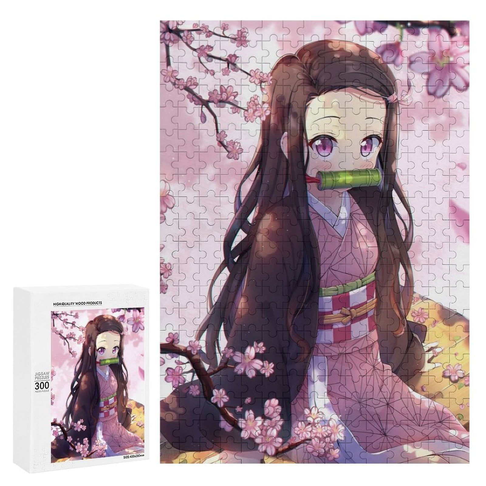 300 PCS Jigsaw Puzzle - Demon Slayer Nezuko Puzzle Enthusiasts ...