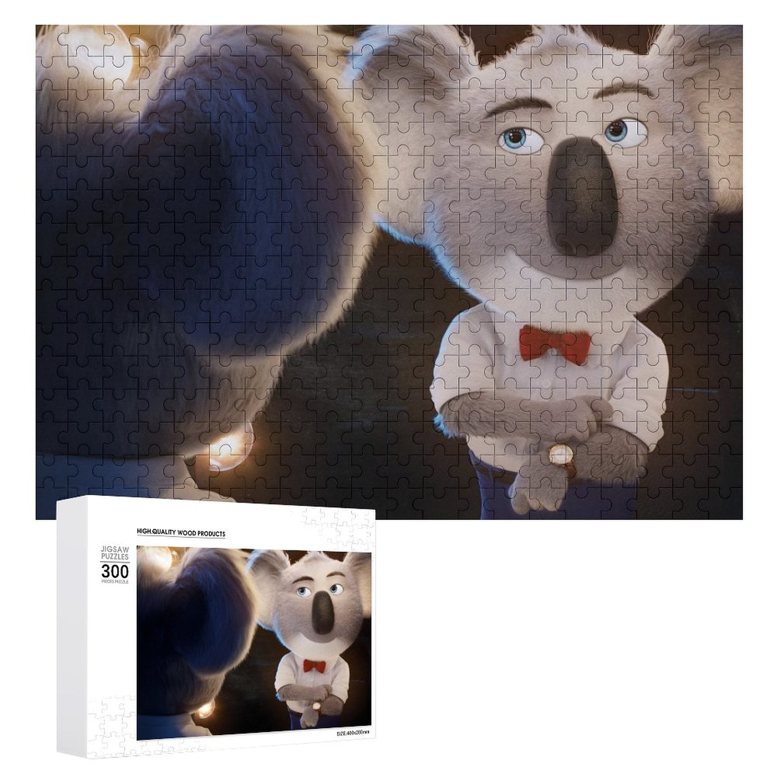 300 PCS Jigsaw Puzzle For Adults & Kids - Movie Sing 2 Puzzle For Boys ...