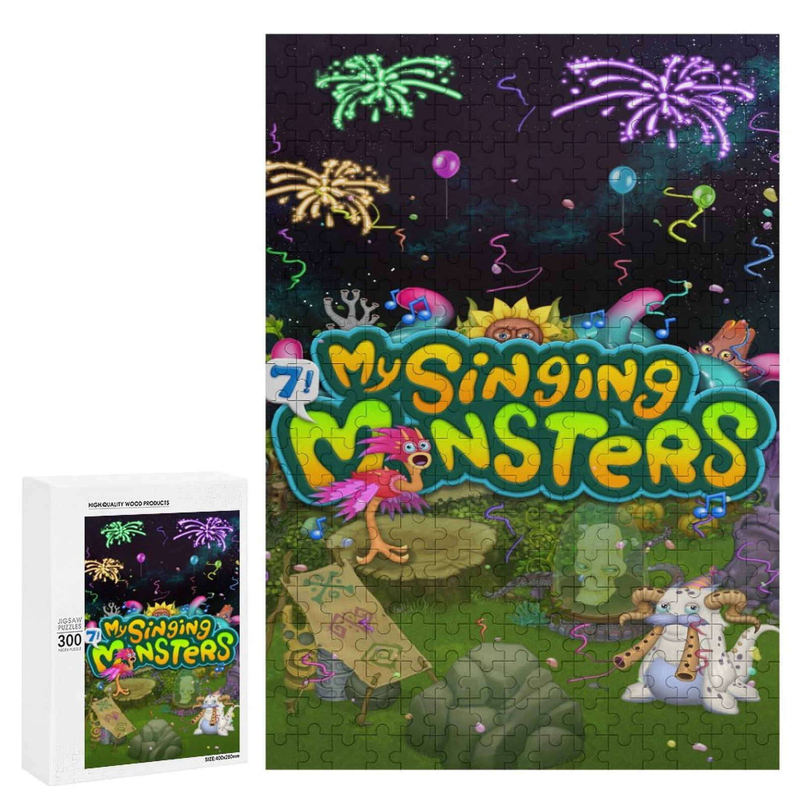 300 PCS Jigsaw Puzzle - My Singing Monsters Puzzle Enthusiasts ...