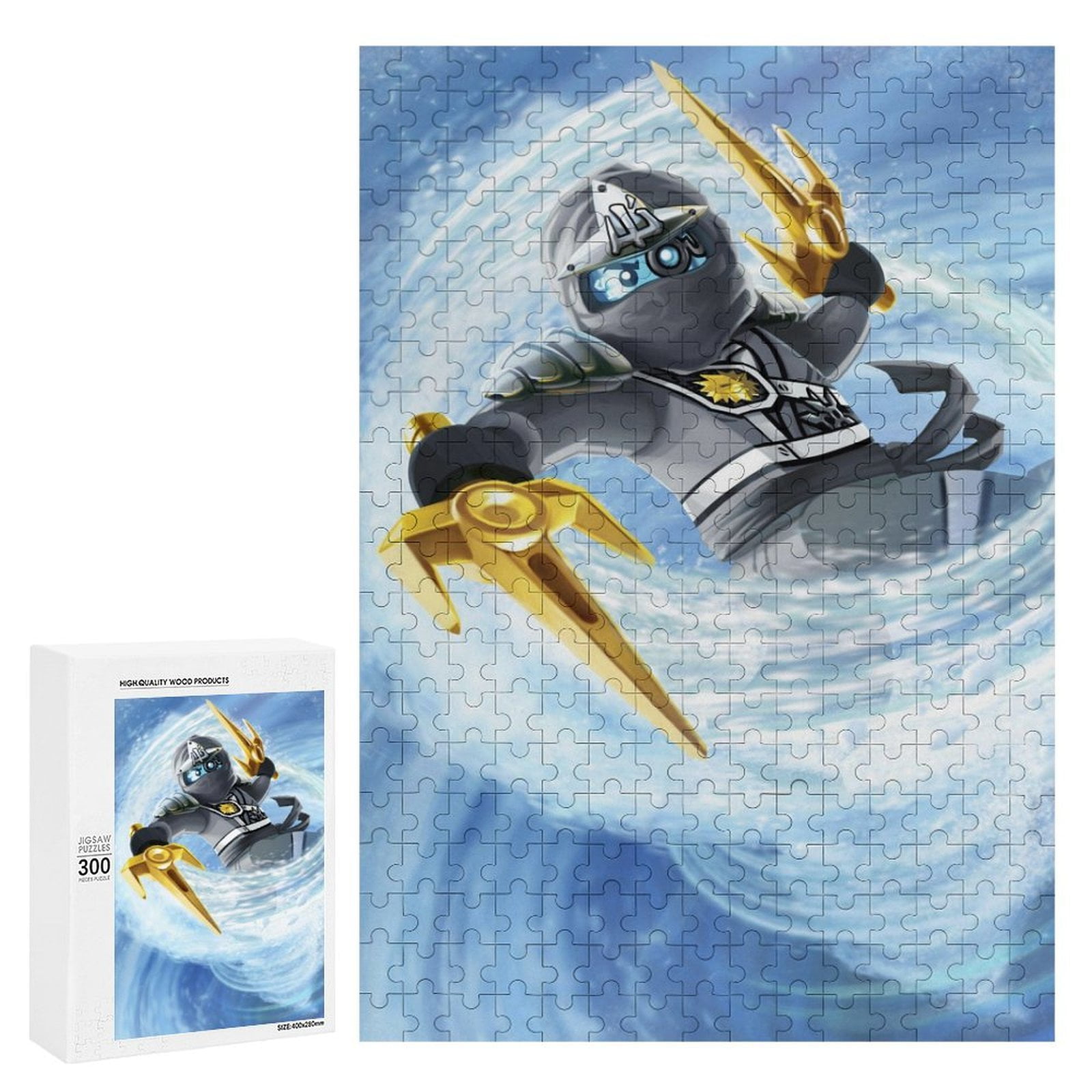300 PCS Jigsaw Puzzle - Ninjago Puzzle Enthusiasts - Walmart.com