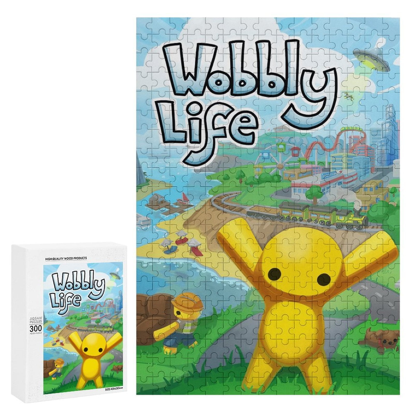 300 PCS Jigsaw Puzzle - Wobbly Life Puzzle Enthusiasts - Walmart.com