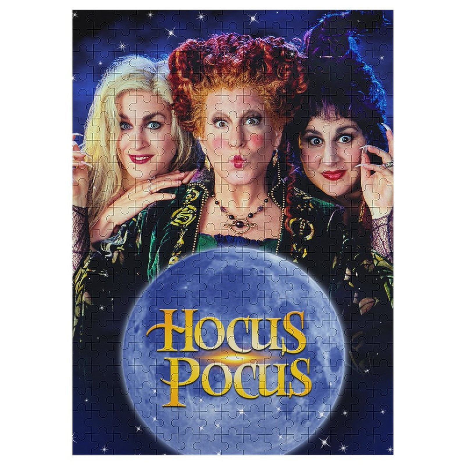 300 PCS Jigsaw Puzzle Hocus Pocus Wooden Puzzle Challenging Game Fun ...