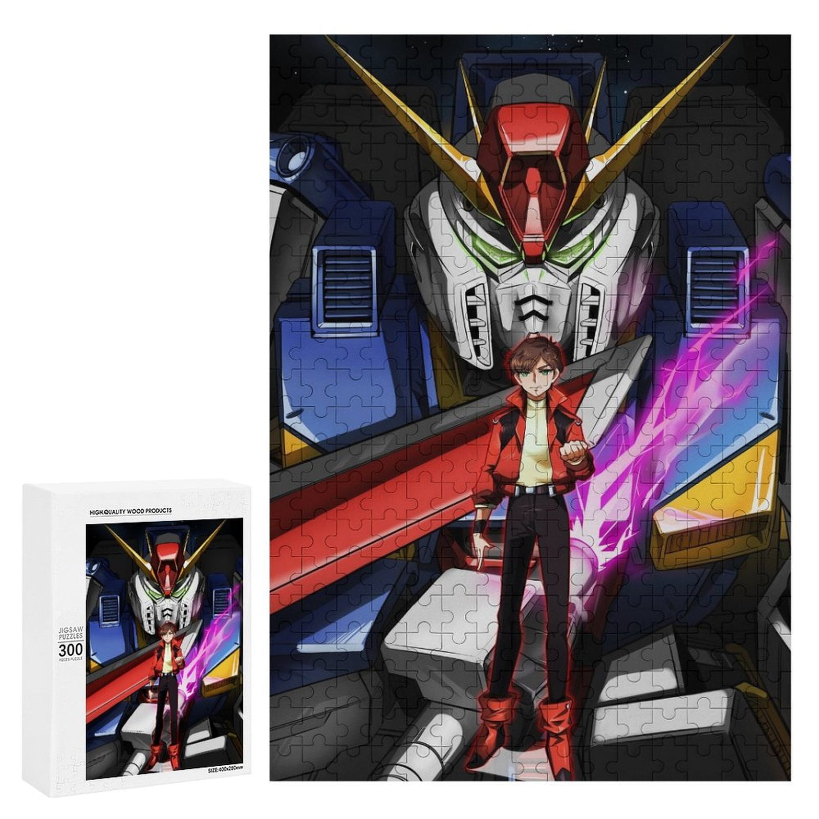 300 PCS Jigsaw Puzzle - Mobile Suit Gundam Puzzle Enthusiasts - Walmart.com