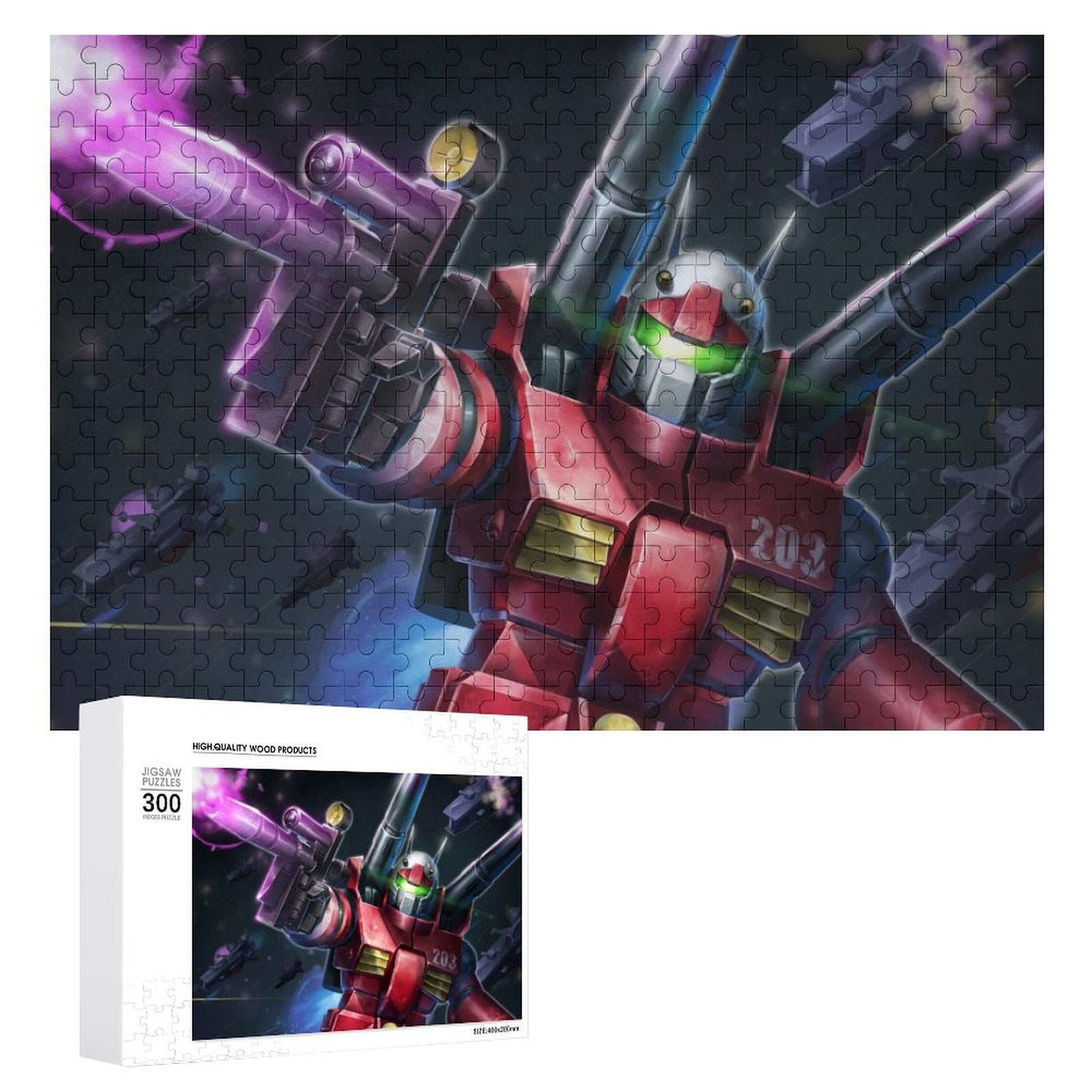 300 PCS Jigsaw Puzzle - Mobile Suit Gundam Puzzle Enthusiasts - Walmart.com