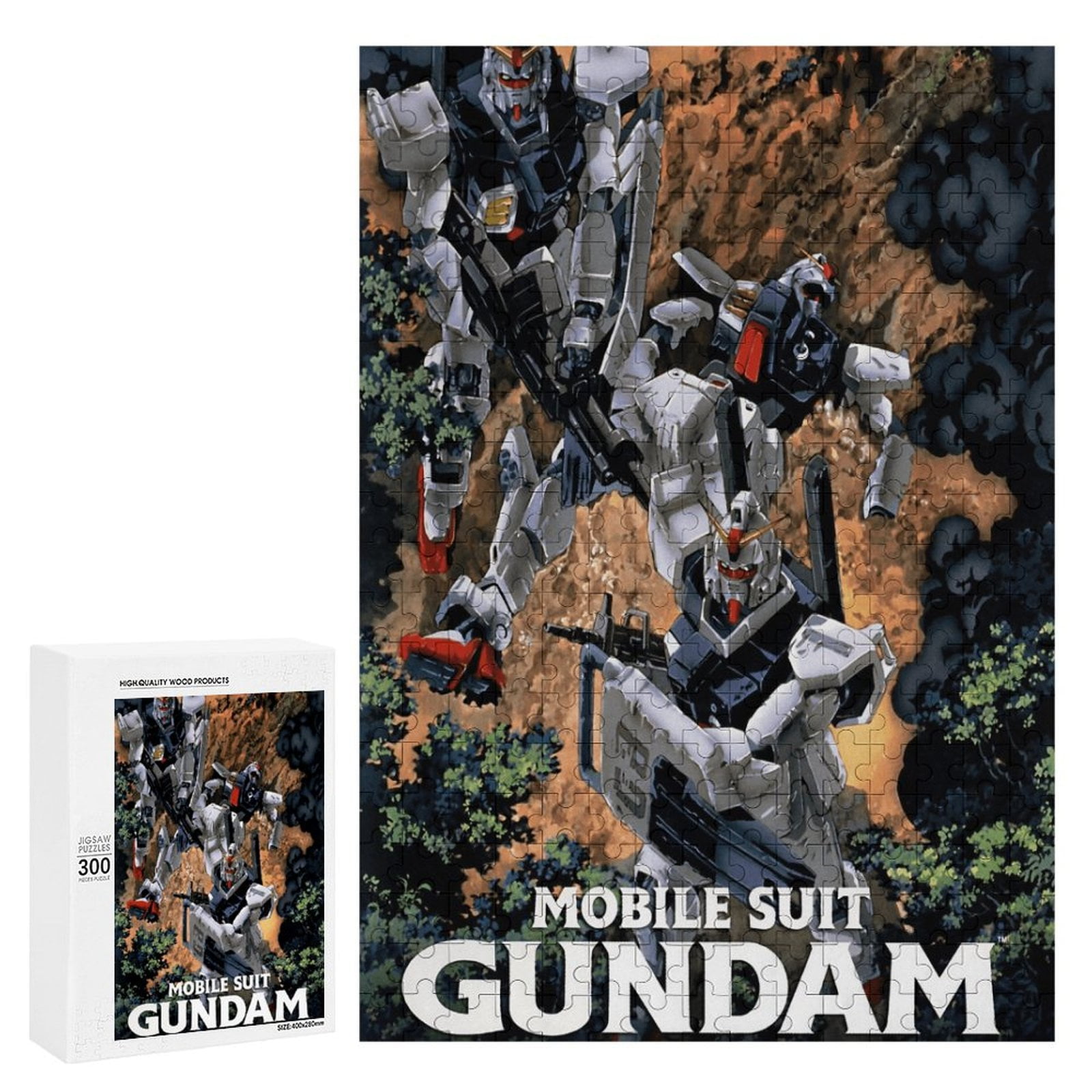 300 PCS Jigsaw Puzzle - Mobile Suit Gundam Puzzle Enthusiasts - Walmart.com