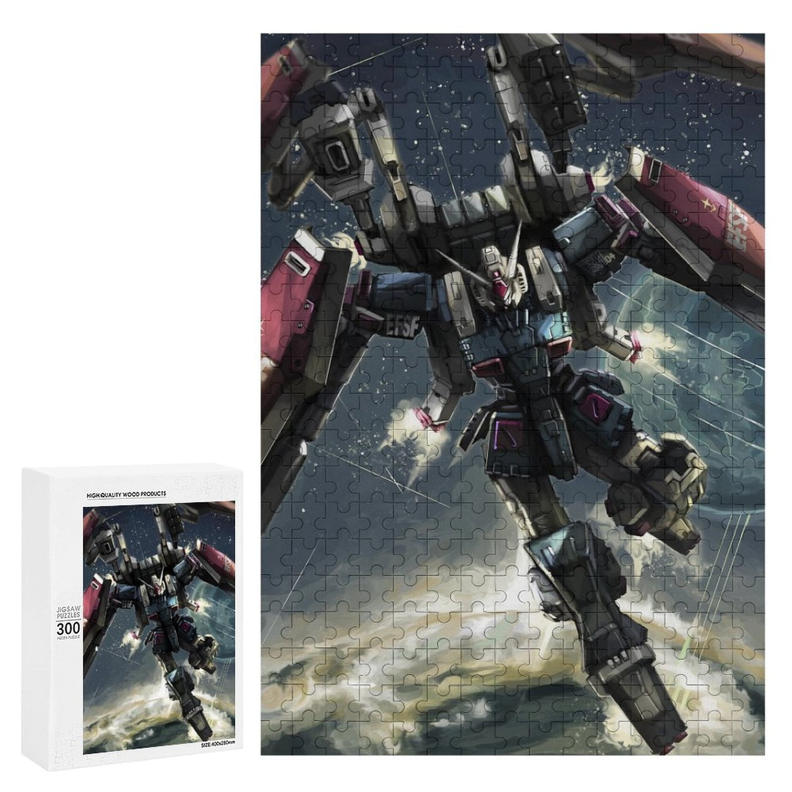 300 PCS Jigsaw Puzzle - Mobile Suit Gundam Puzzle Enthusiasts - Walmart.com