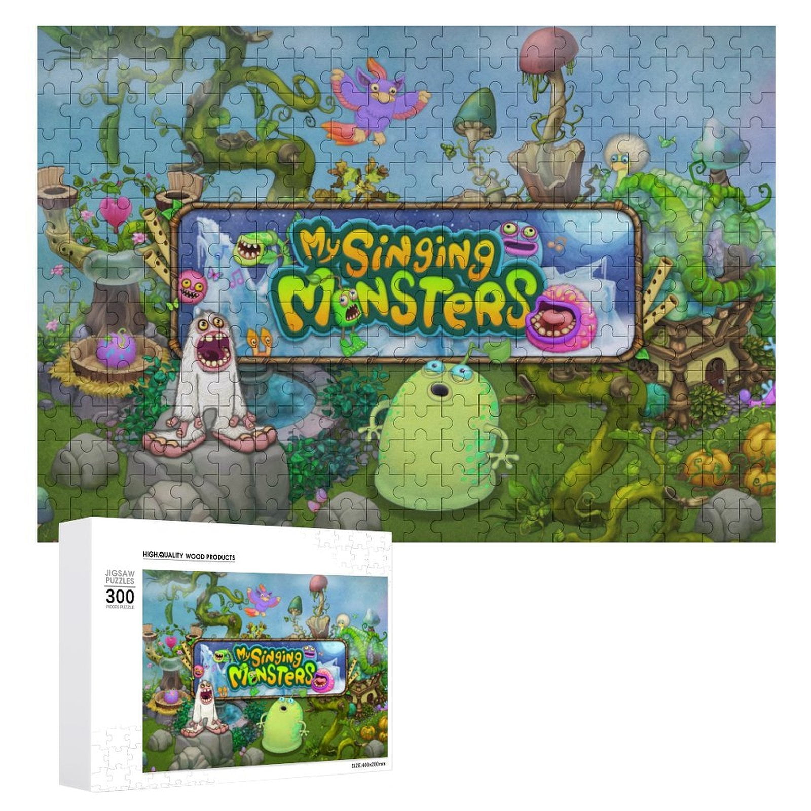 300 PCS Jigsaw Puzzle - My Singing Monsters Puzzle Enthusiasts ...