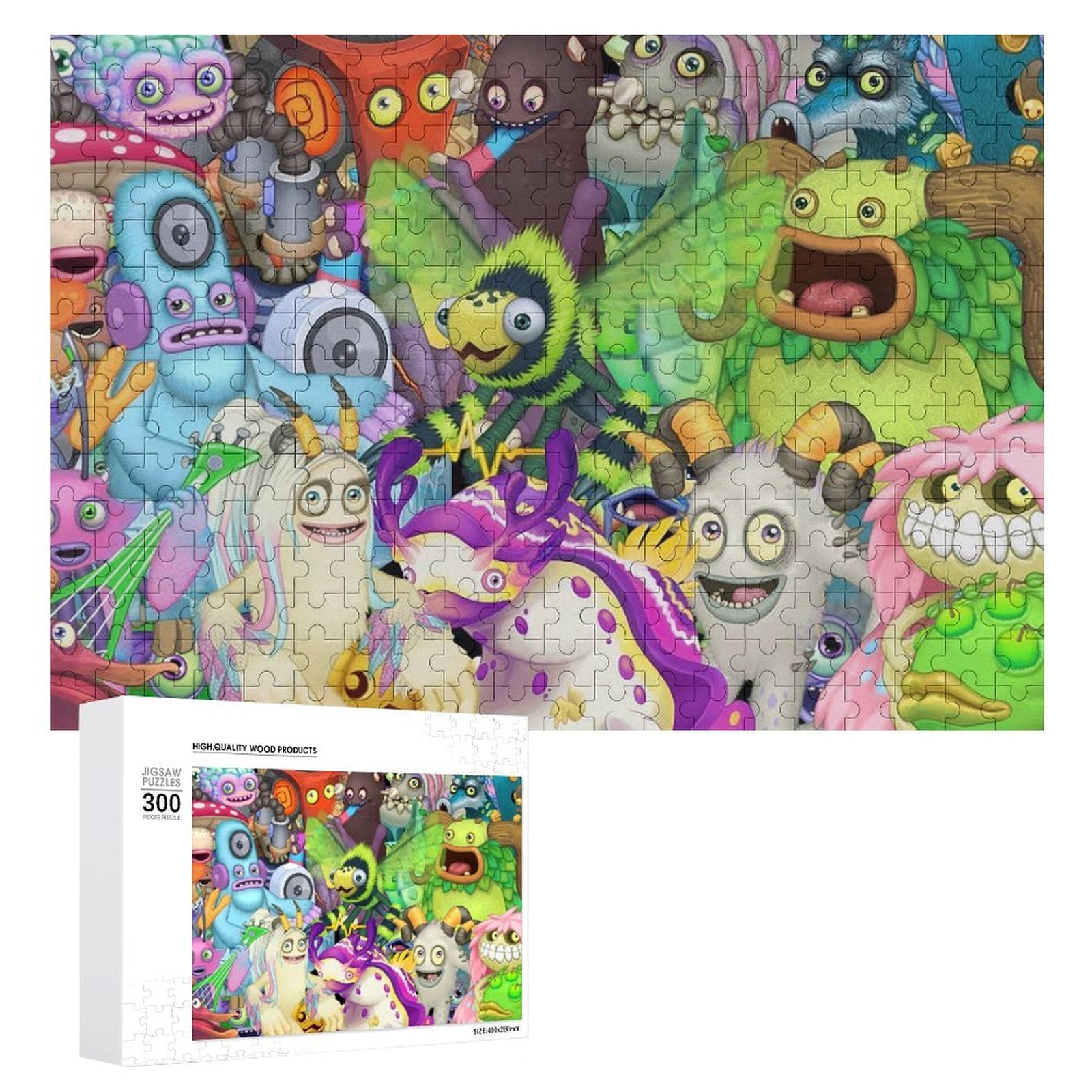 300 PCS Jigsaw Puzzle - My Singing Monsters Puzzle Enthusiasts ...