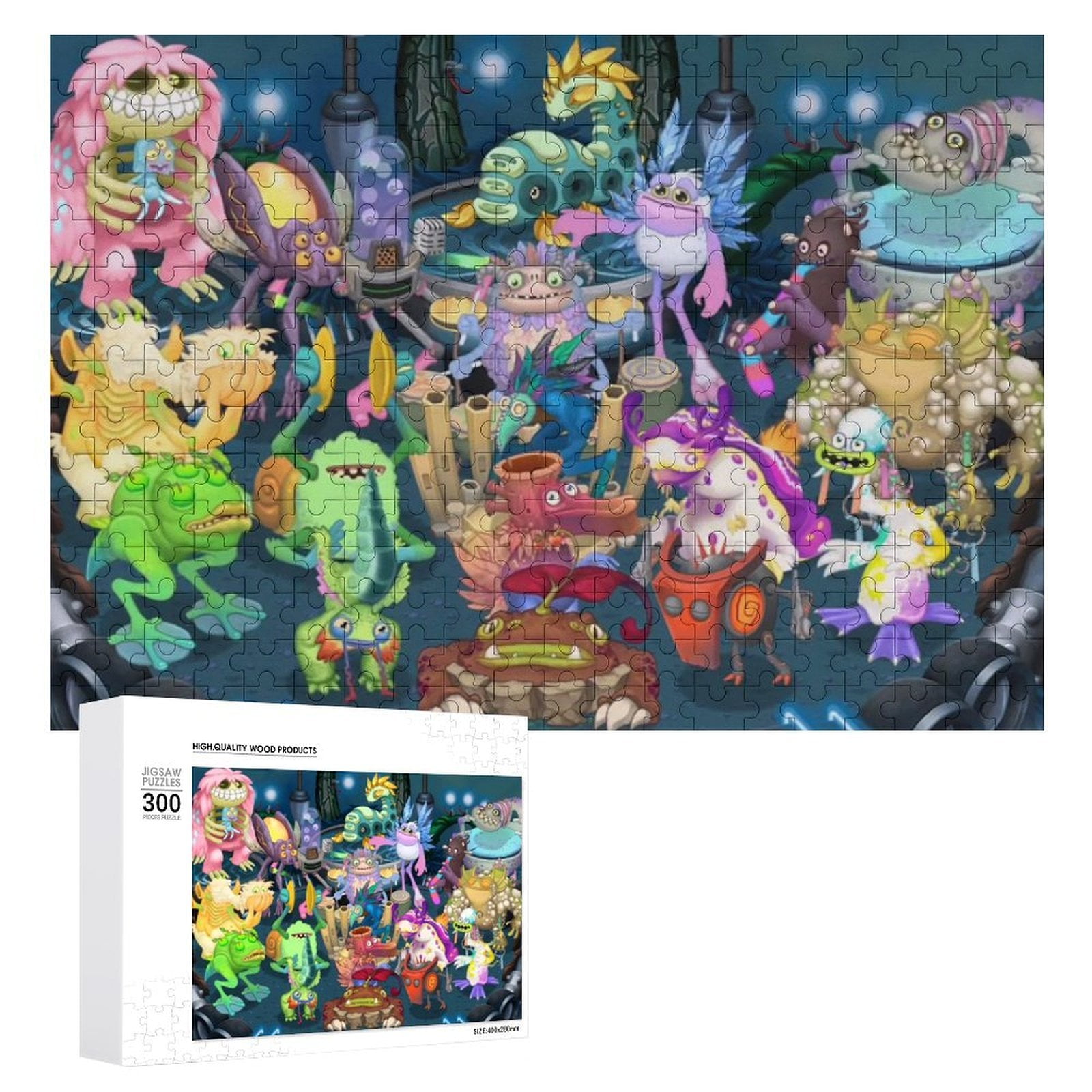 300 PCS Jigsaw Puzzle - My Singing Monsters Puzzle Enthusiasts ...