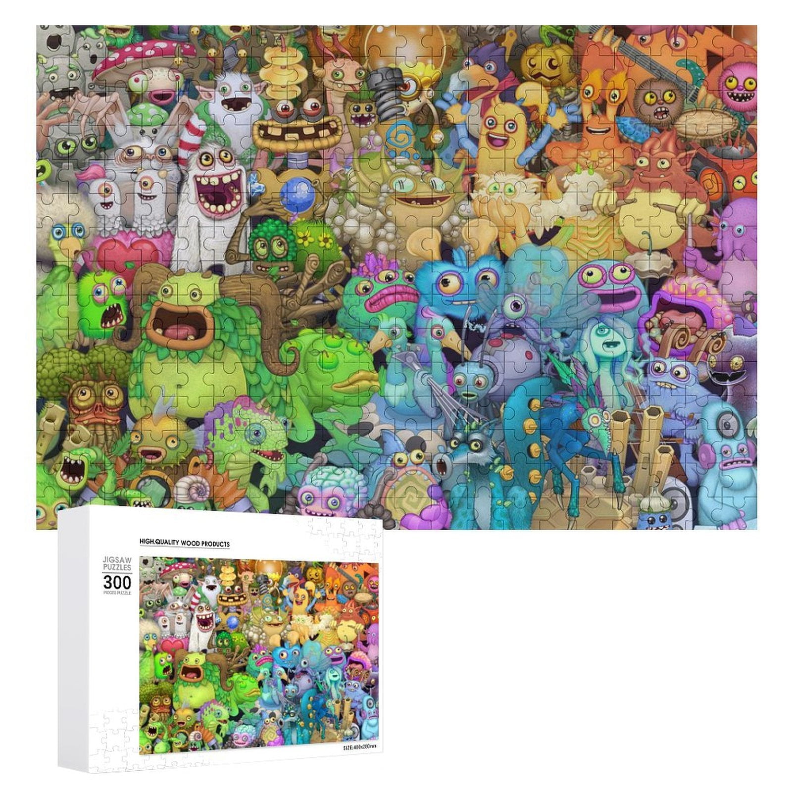 300 PCS Jigsaw Puzzle - My Singing Monsters Puzzle Enthusiasts ...