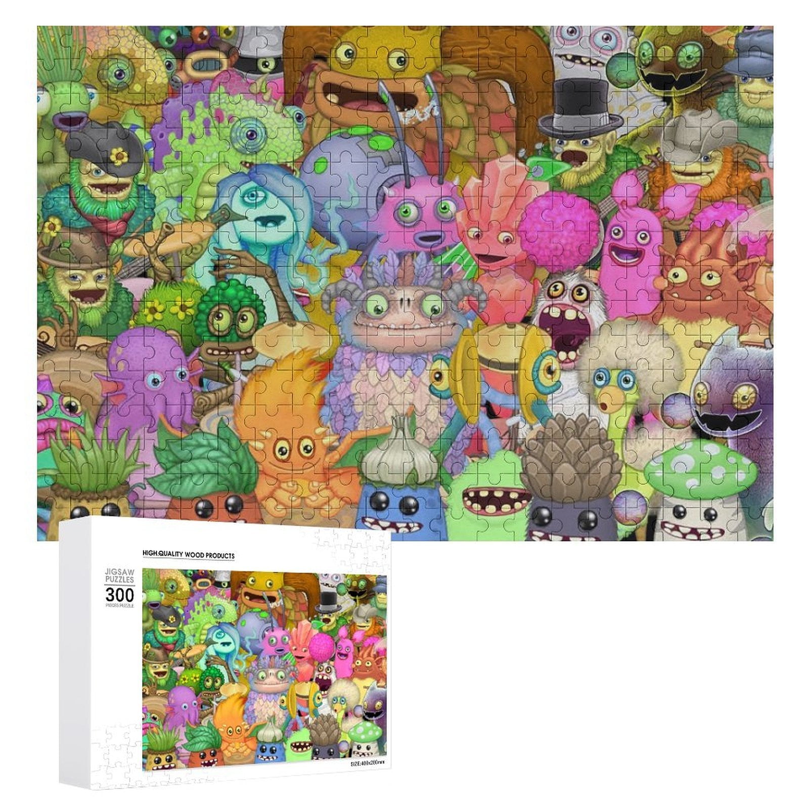 300 PCS Jigsaw Puzzle - My Singing Monsters Puzzle Enthusiasts ...