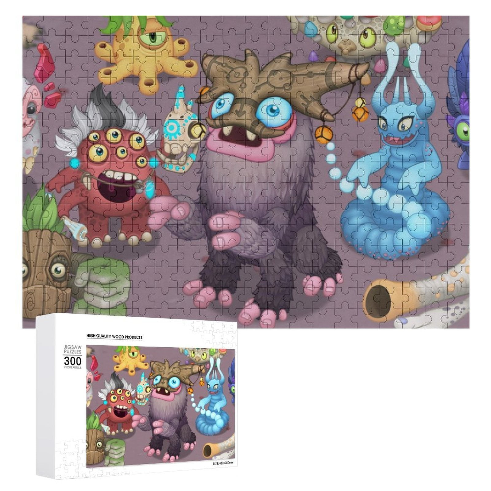 300 PCS Jigsaw Puzzle - My Singing Monsters Puzzle Enthusiasts ...