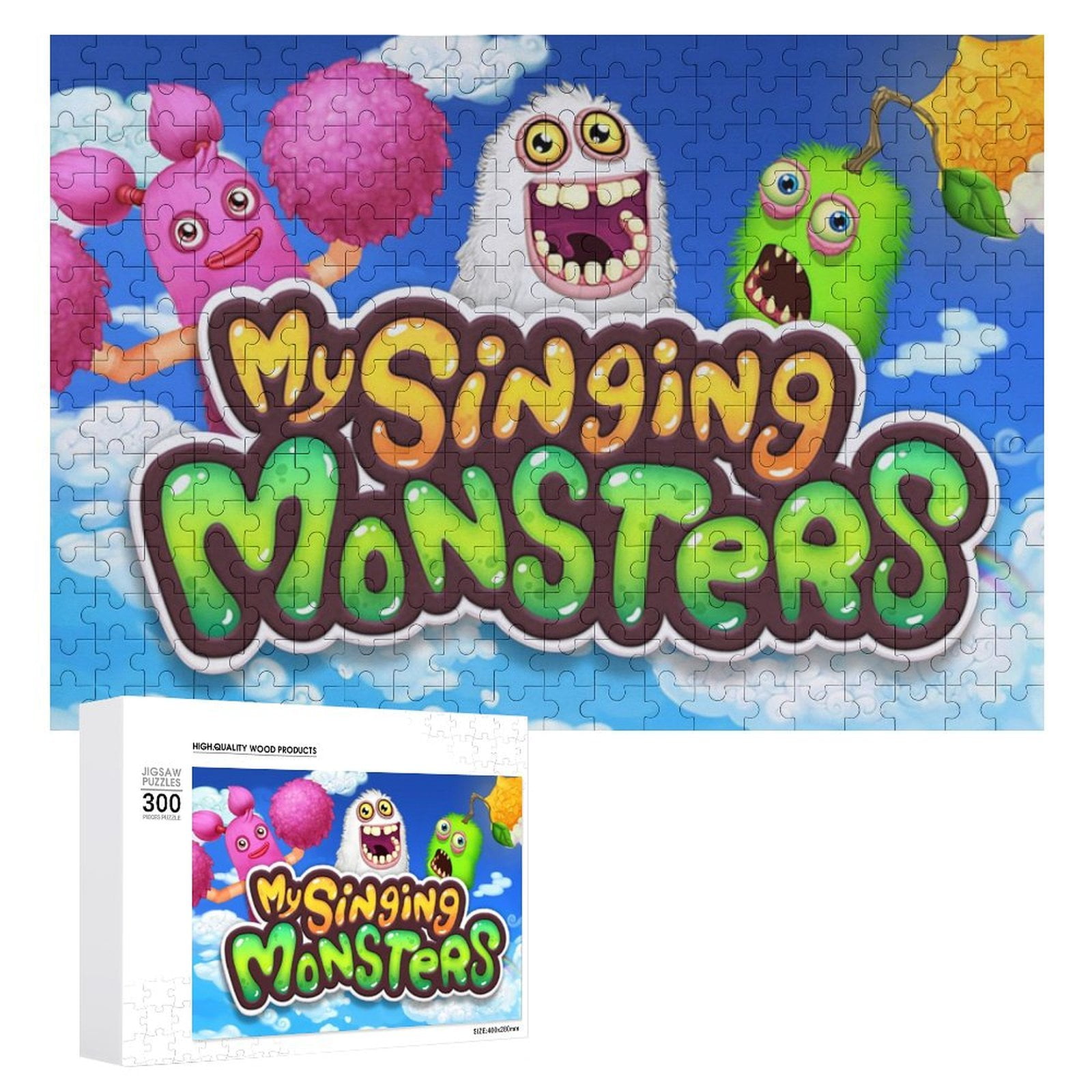 300 PCS Jigsaw Puzzle - My Singing Monsters Puzzle Enthusiasts ...
