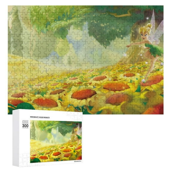 300 PCS Jigsaw Puzzle - Tinker Bell Puzzle Enthusiasts - Walmart.com