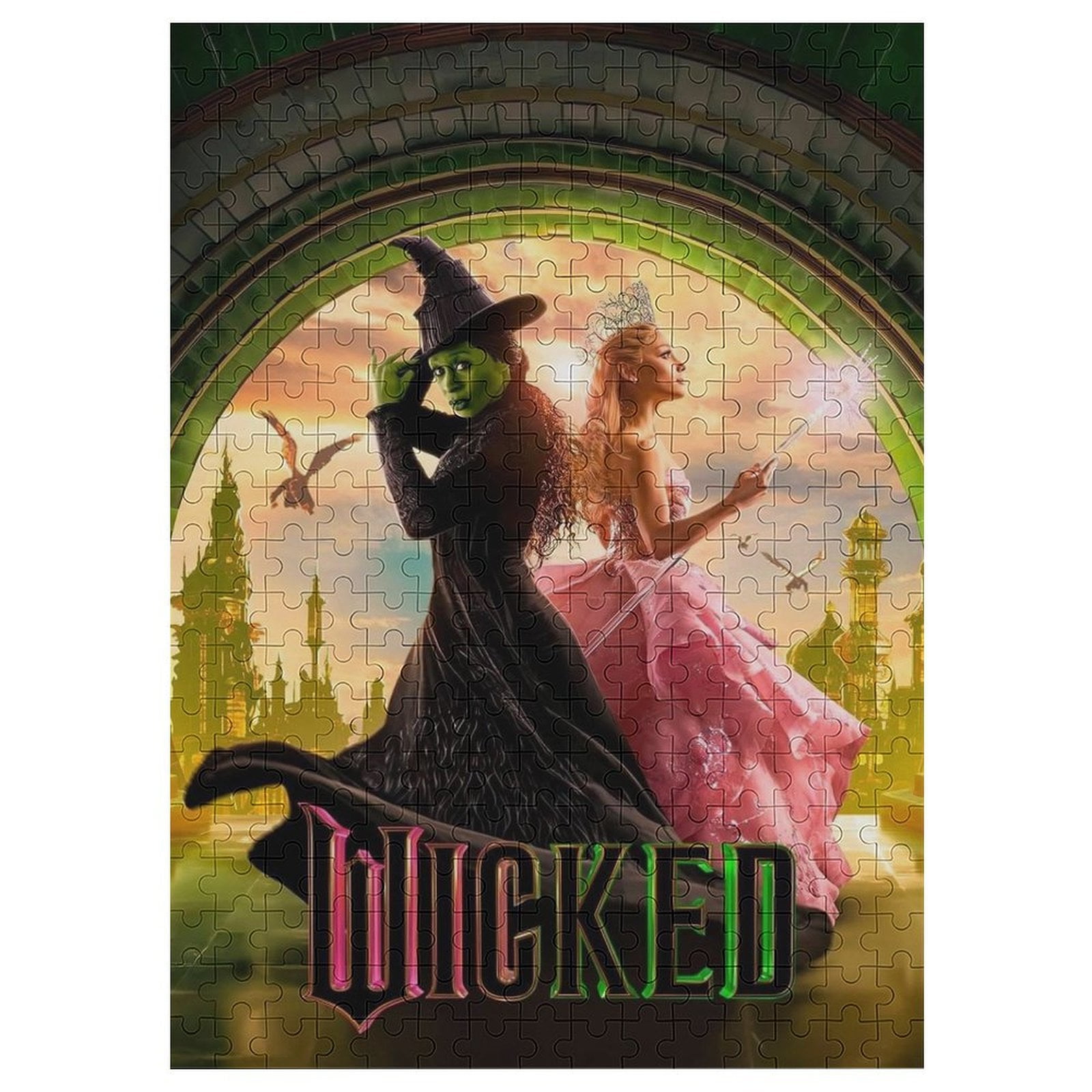 300 PCS Jigsaw Puzzle Wicked Wooden Puzzle Challenging Game Fun Artwork ...