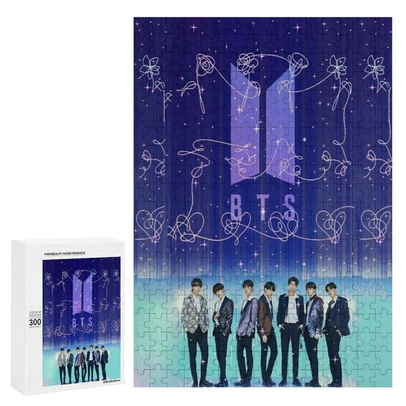 Jin - BTS Official Mini Jigsaw Puzzle & Frame (108 pieces) - Walmart.com