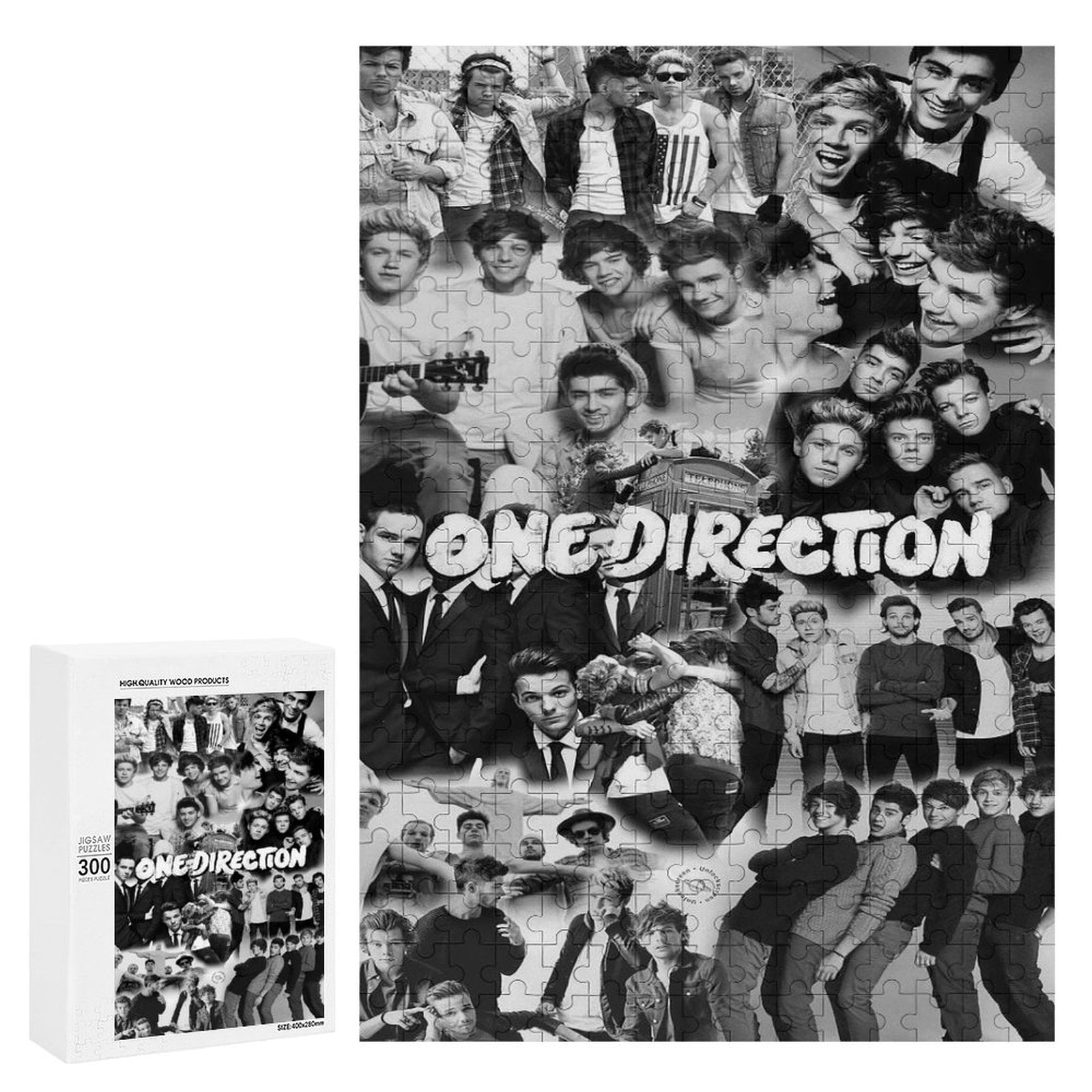 300 PCS Puzzle - One Direction Jigsaw Puzzle - Walmart.com
