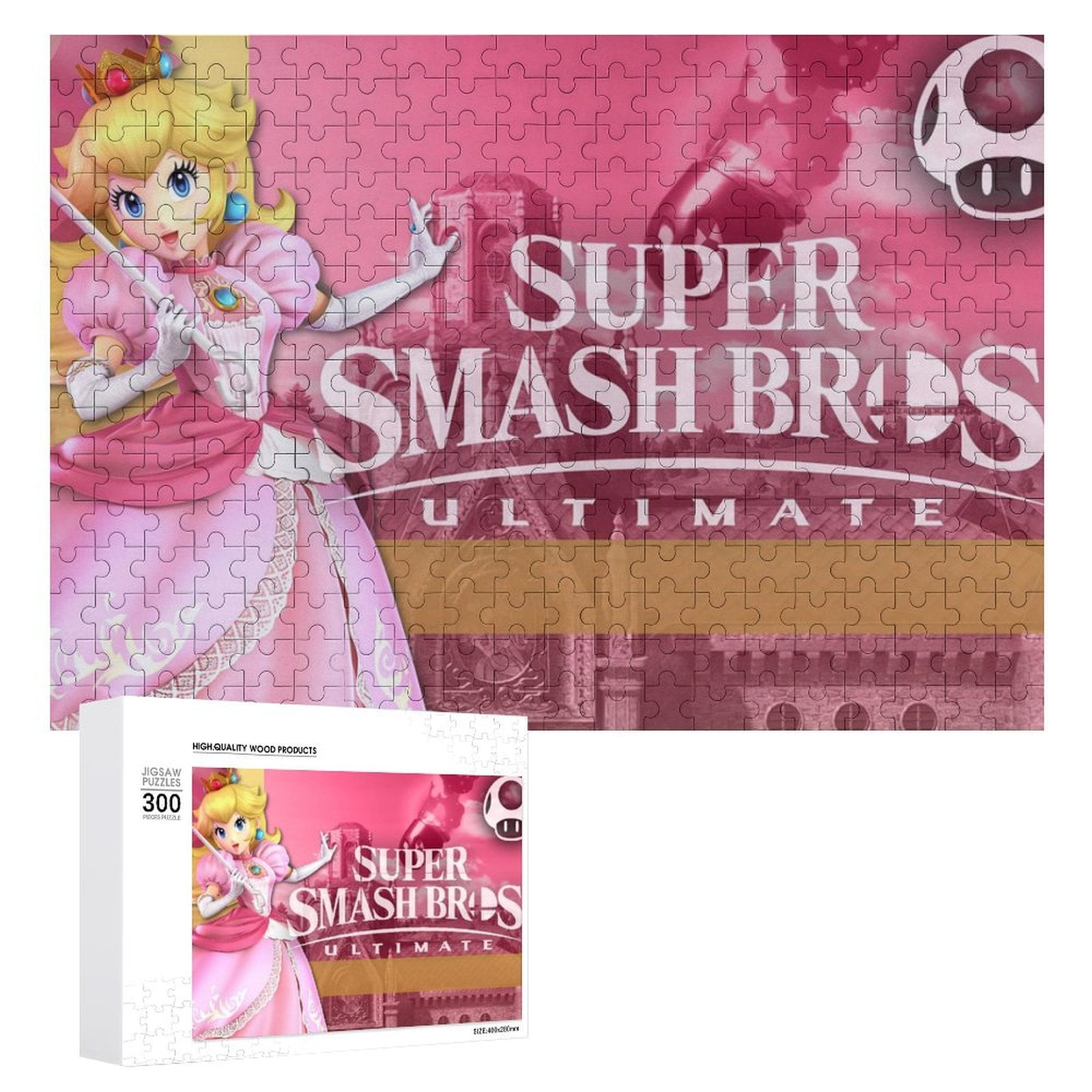 300 PCS Puzzle - Princess Peach Jigsaw Puzzle - Walmart.com