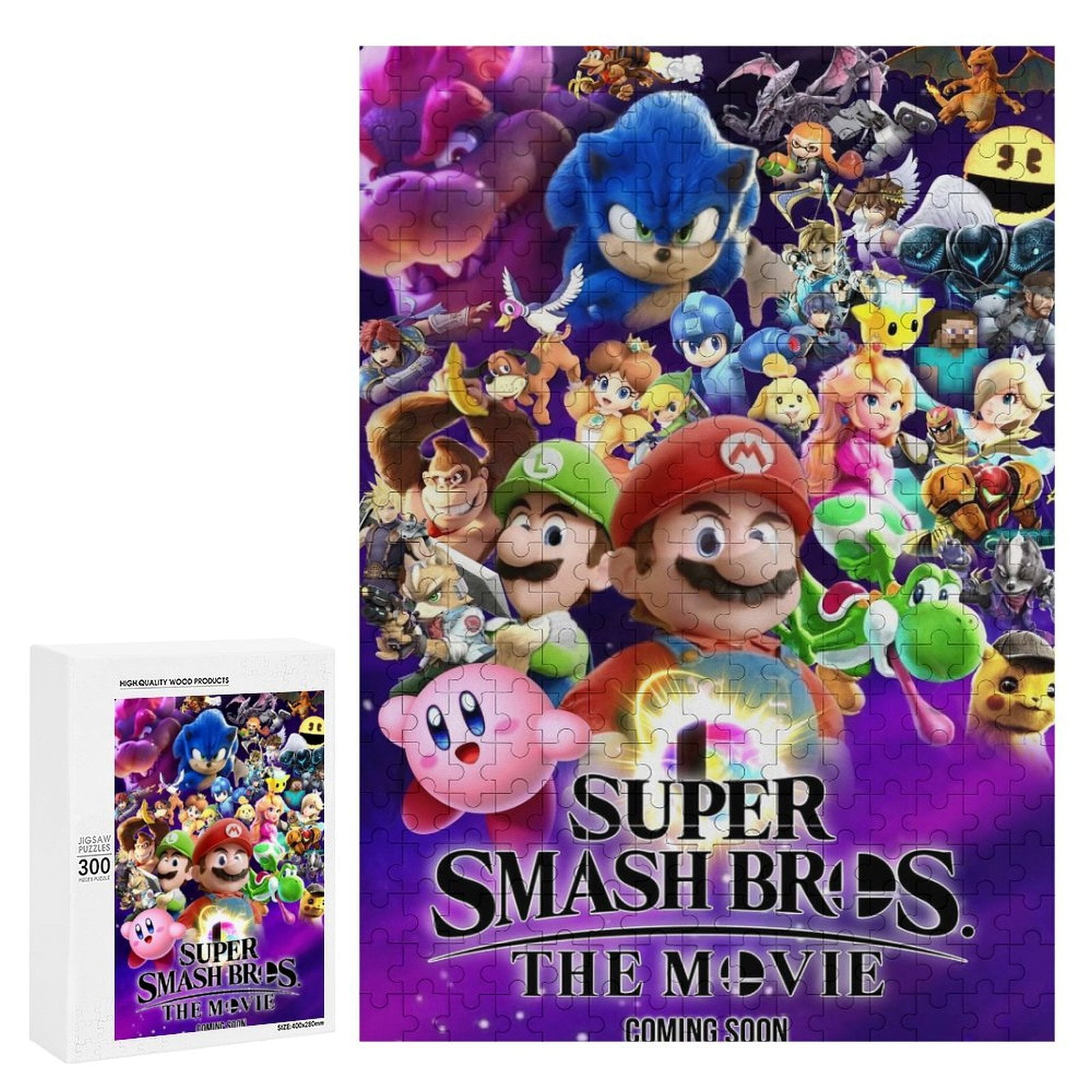 300 PCS Puzzle - Super Smash Bros Jigsaw Puzzle - Walmart.com