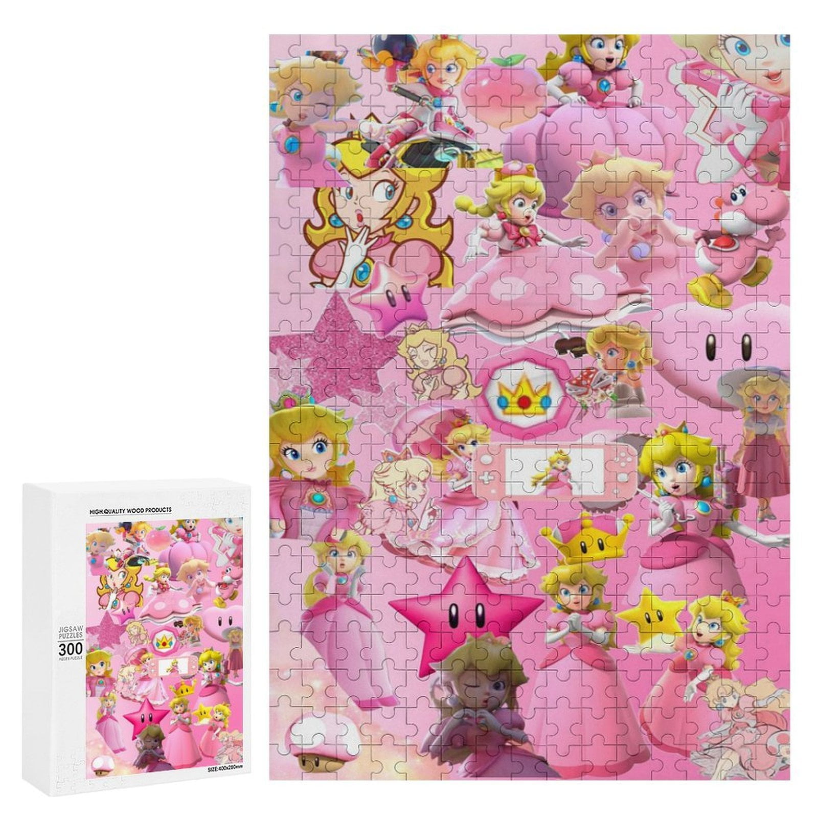300 PCS Puzzle for Adults - Super Mario Princess Peach Jigsaw Puzzle ...