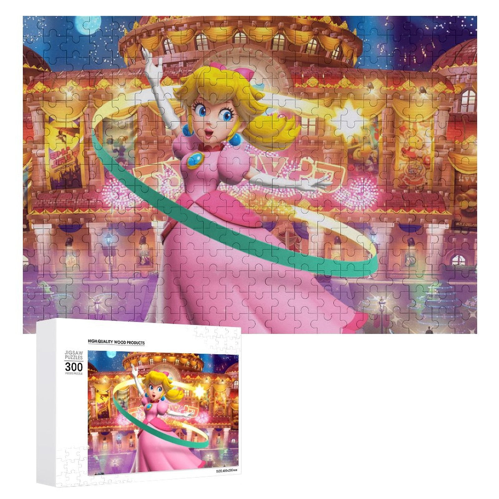 300 PCS Puzzle for Adults - Super Mario Princess Peach Jigsaw Puzzle ...